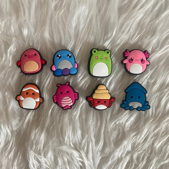 Accessories | 8 Aquatic Themed Squishmallow Croc Charms | Poshmark
